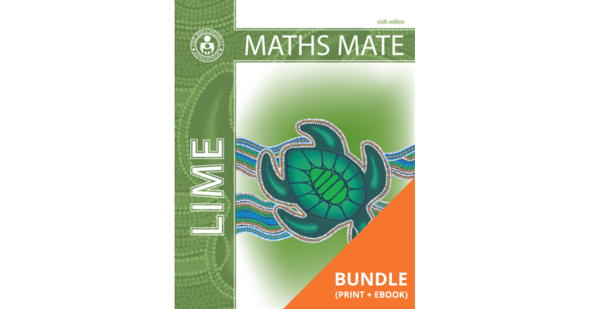 Lilydale Books | MATHS MATE 10 AC STUDENT PAD 6E (LIME) PRINT + EBOOK