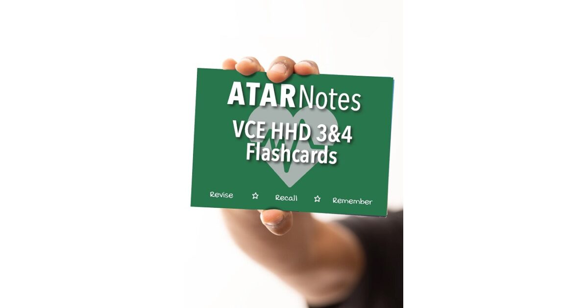 Lilydale Books | ATAR NOTES VCE HEALTH & HUMAN DEVELOPMENT 3&4…