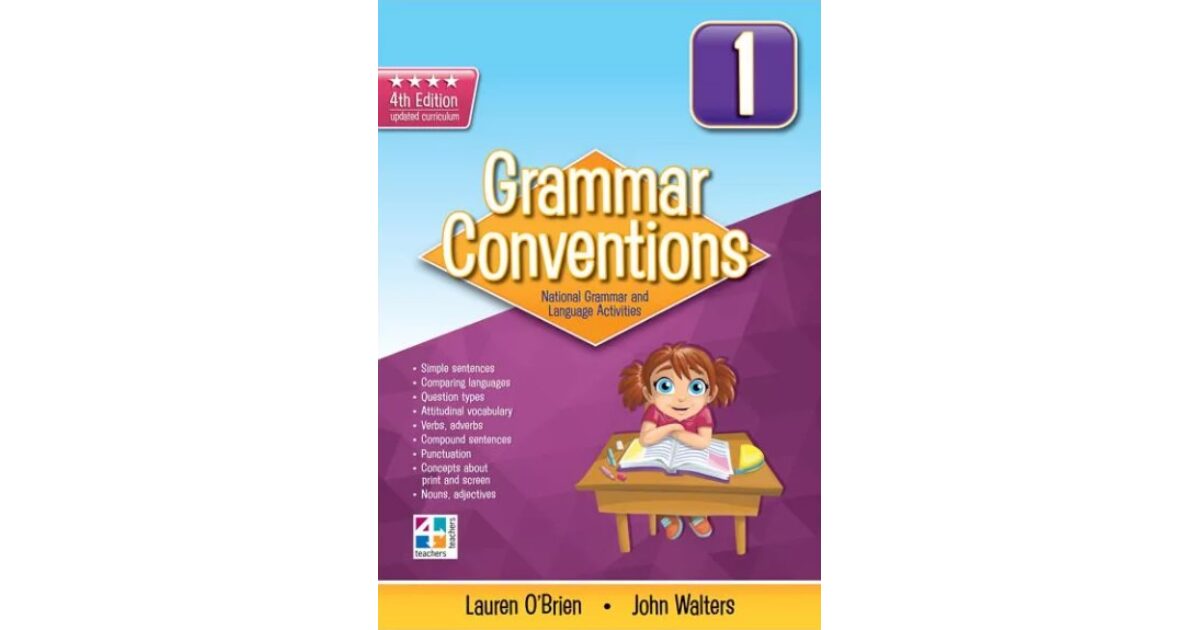 Lilydale Books | GRAMMAR CONVENTIONS: BOOK 1 4E