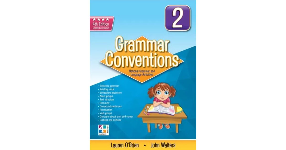 Lilydale Books | GRAMMAR CONVENTIONS: BOOK 2 4E