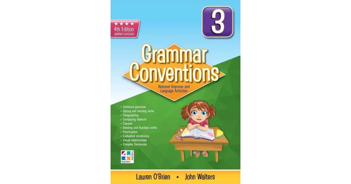 Lilydale Books | GRAMMAR CONVENTIONS: BOOK 3 4E
