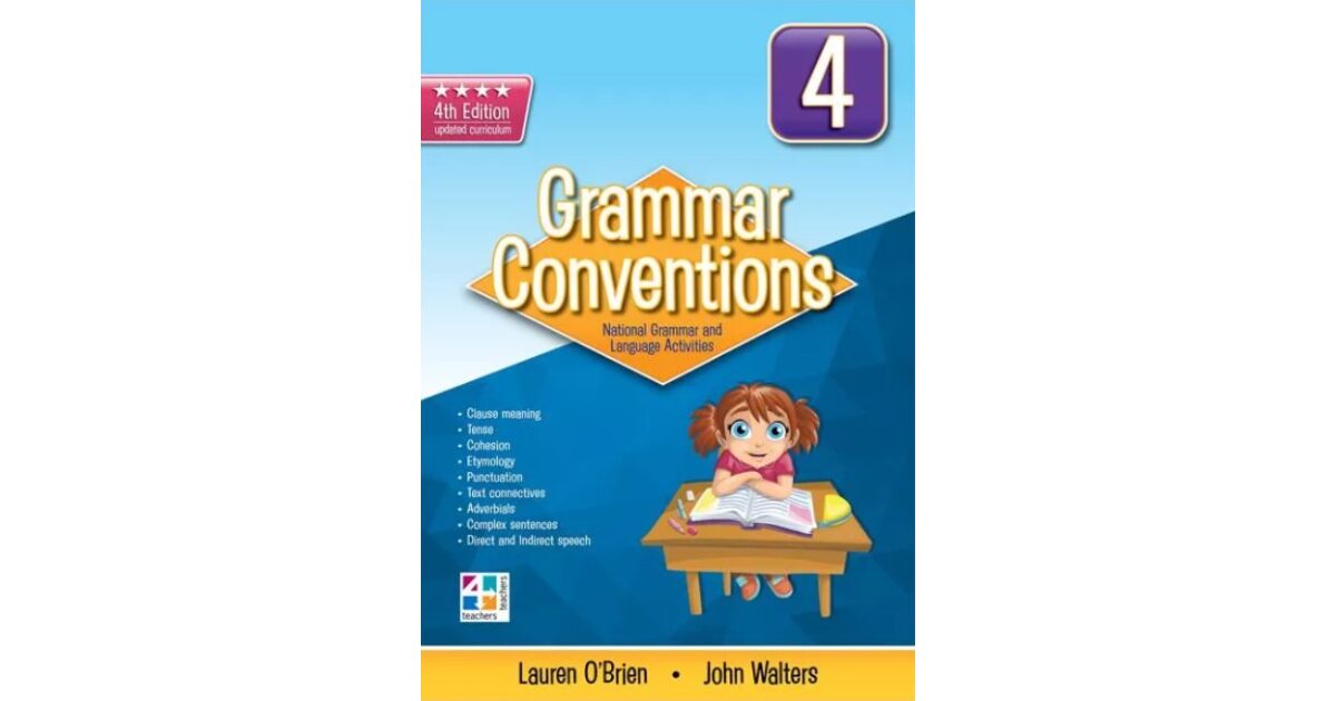 Lilydale Books | GRAMMAR CONVENTIONS: BOOK 4 4E