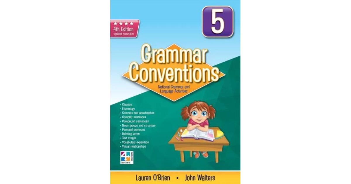 Lilydale Books | GRAMMAR CONVENTIONS: BOOK 5 4E