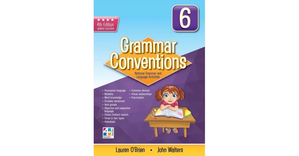 Lilydale Books | GRAMMAR CONVENTIONS: BOOK 6 4E