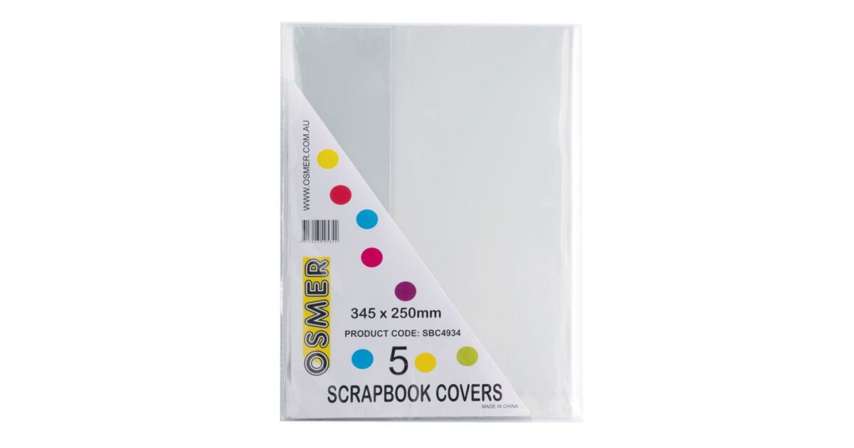 Lilydale Books | WRITING & SCRAPBOOK BOOK COVERS (9.4" X 13.2" - PACK…
