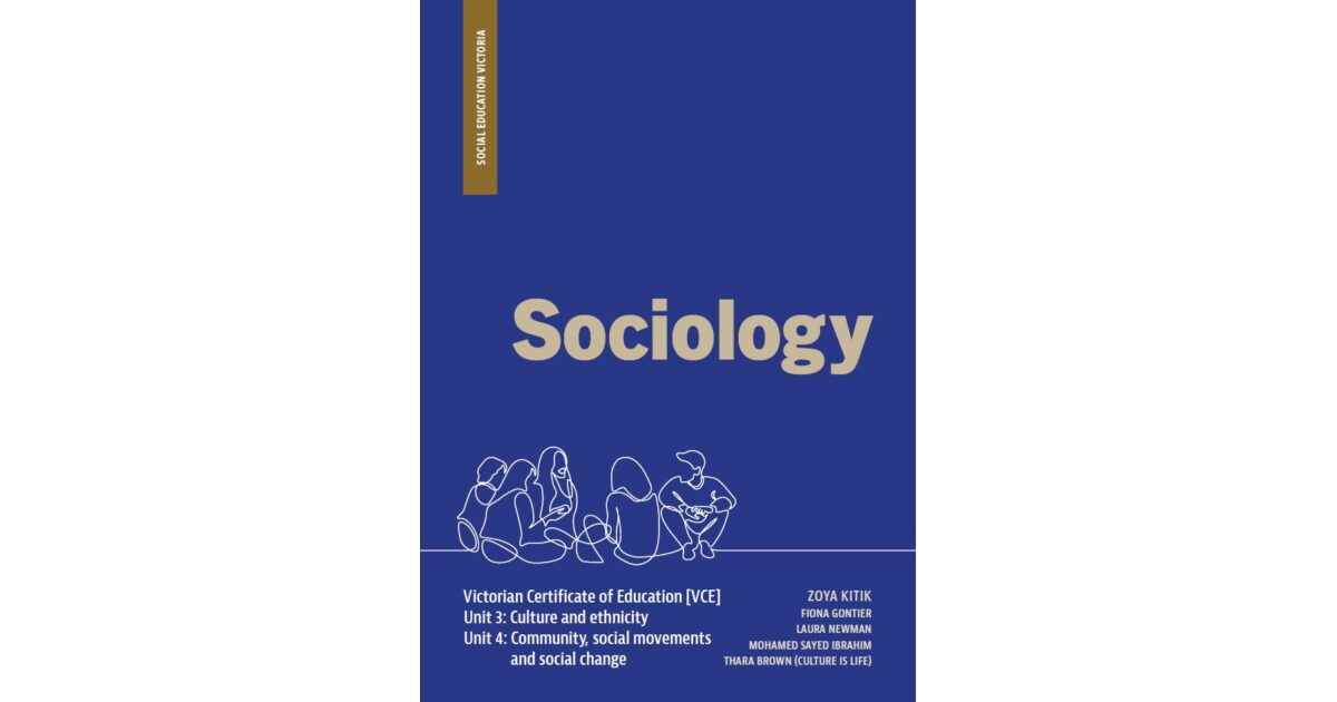 Lilydale Books | SOCIOLOGY VCE UNITS 3 AND 4 STUDENT BOOK 1E