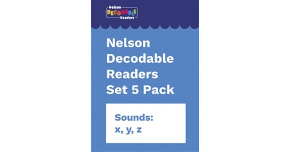 Lilydale Books | NELSON DECODABLE READERS SET 5 PACK X 20 (SOUNDS: X,…