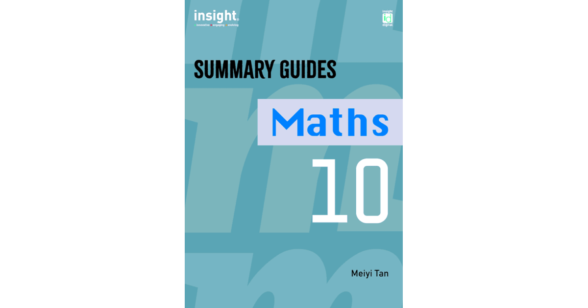 Lilydale Books | INSIGHT SUMMARY GUIDES: MATHS YEAR 10
