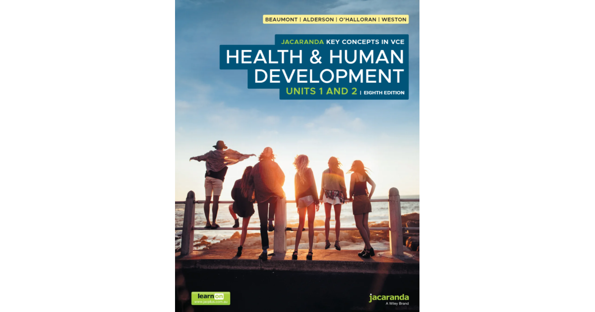 Lilydale Books | JACARANDA KEY CONCEPTS IN VCE HEALTH & HUMAN…