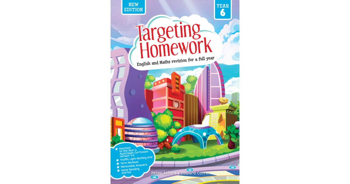 Lilydale Books | TARGETING HOMEWORK ACTIVITY BOOK YEAR 6 (NEW EDITION)