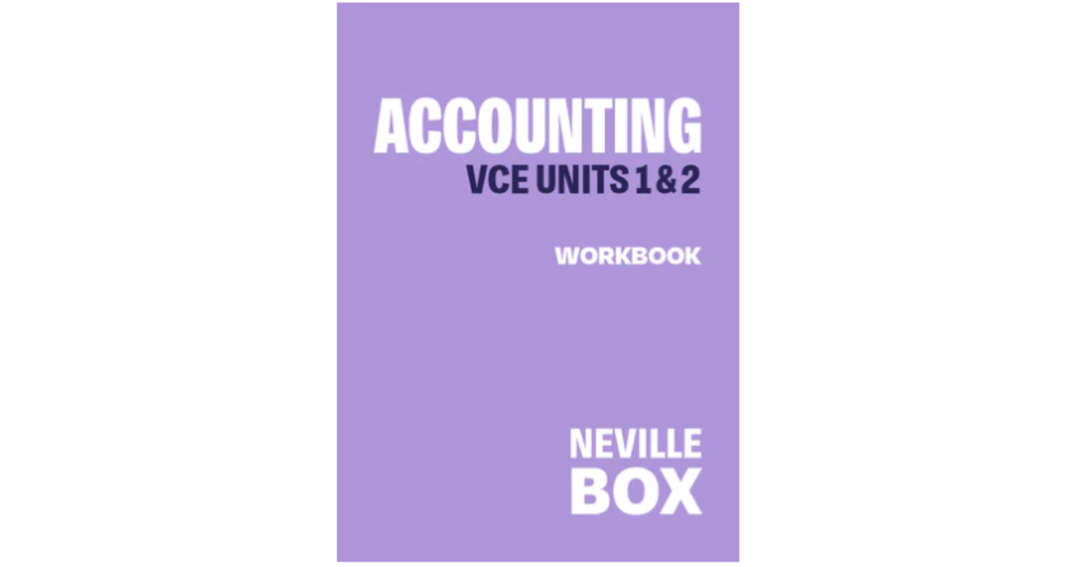 Lilydale Books | MATILDA ACCOUNTING VCE UNITS 1&2 WORKBOOK 7E