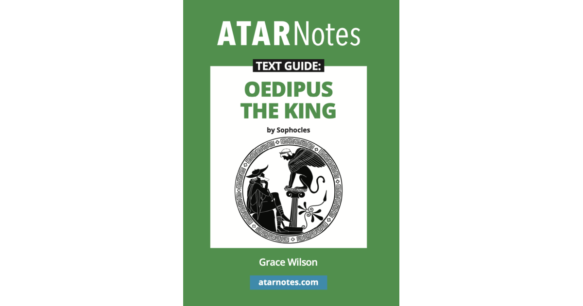 Lilydale Books | ATAR NOTES TEXT GUIDE: OEDIPUS THE KING BY SOPHOCLES