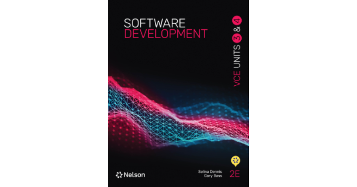 Lilydale Books | NELSON SOFTWARE DEVELOPMENT VCE UNITS 3&4 + MINDTAP…