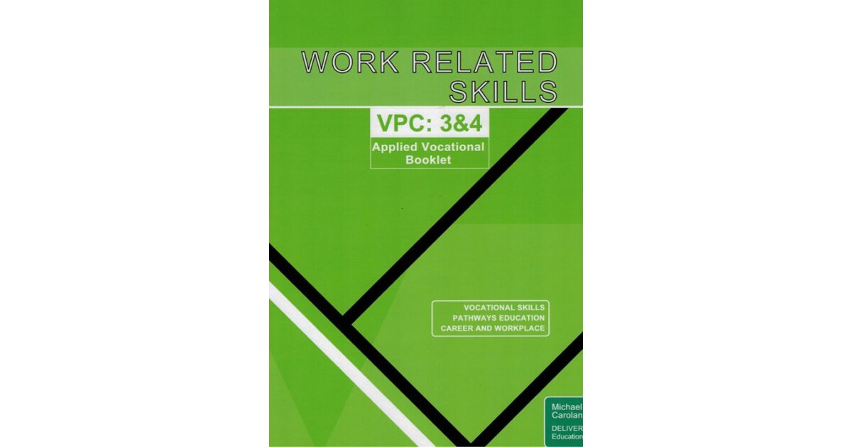 Lilydale Books | WORK RELATED SKILLS VICTORIAN PATHWAYS CERTIFICATE…