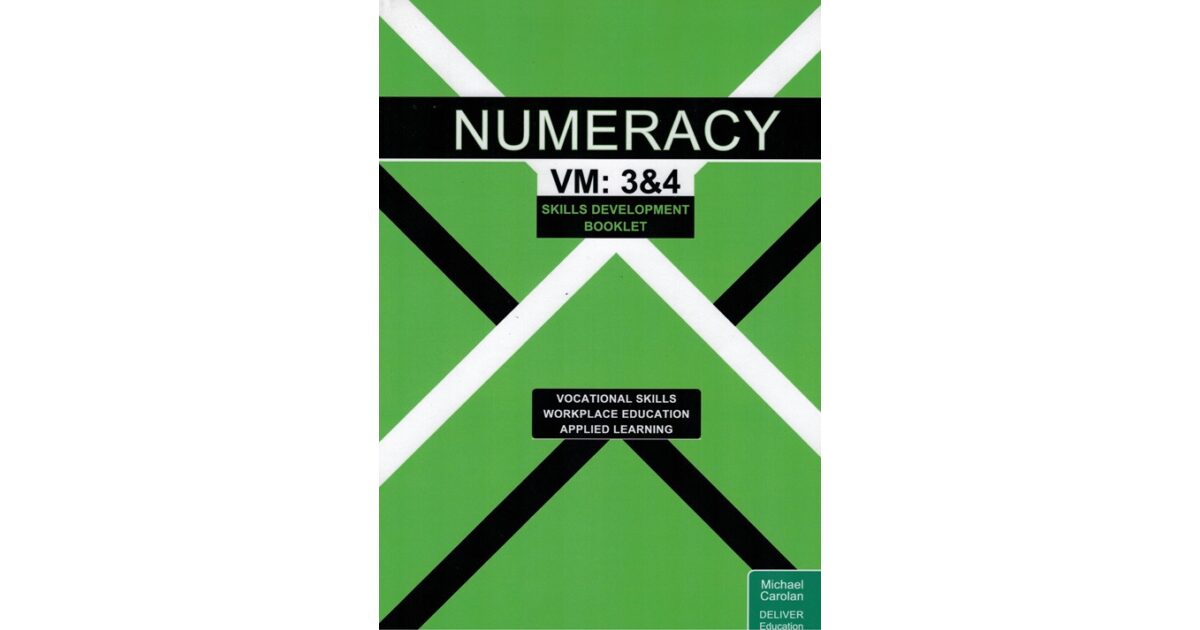 Lilydale Books | NUMERACY VOCATIONAL MAJOR UNITS 3&4: SKILLS…