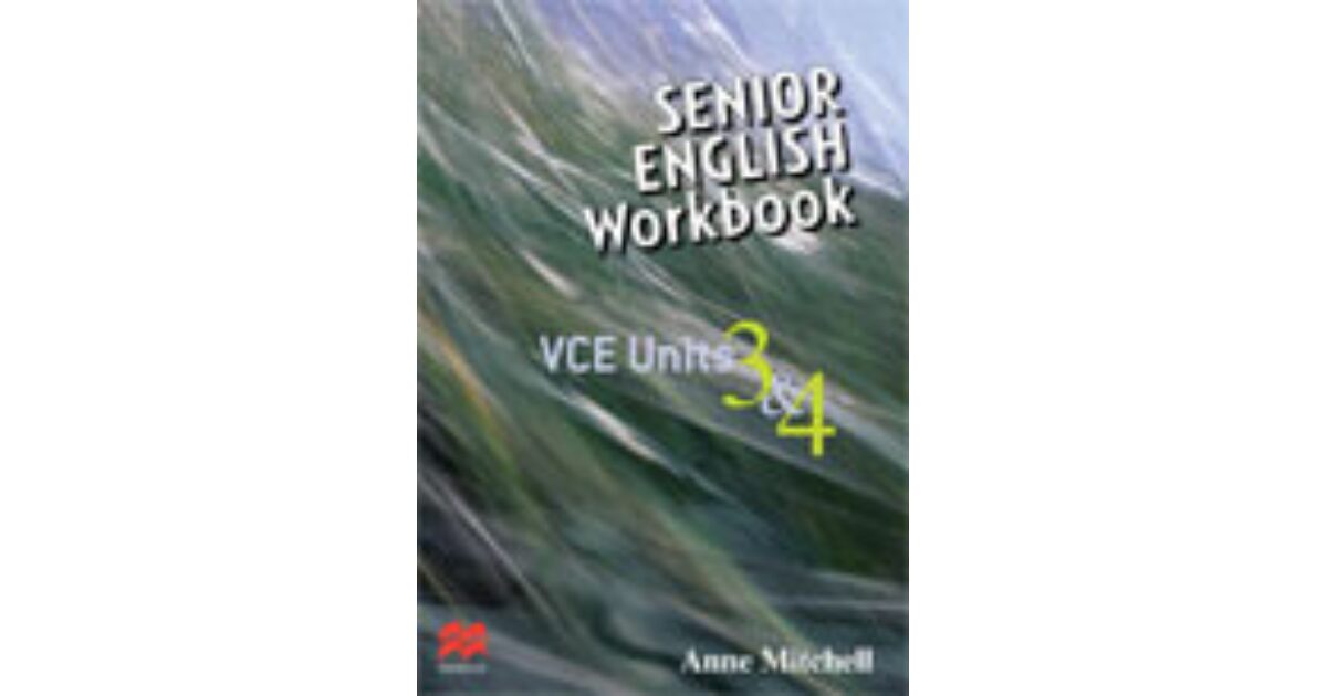 Lilydale Books | SENIOR ENGLISH WORKBOOK 3&4
