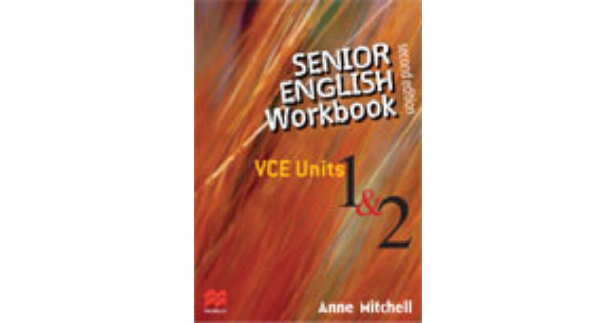 Lilydale Books | SENIOR ENGLISH WORKBOOK 1&2