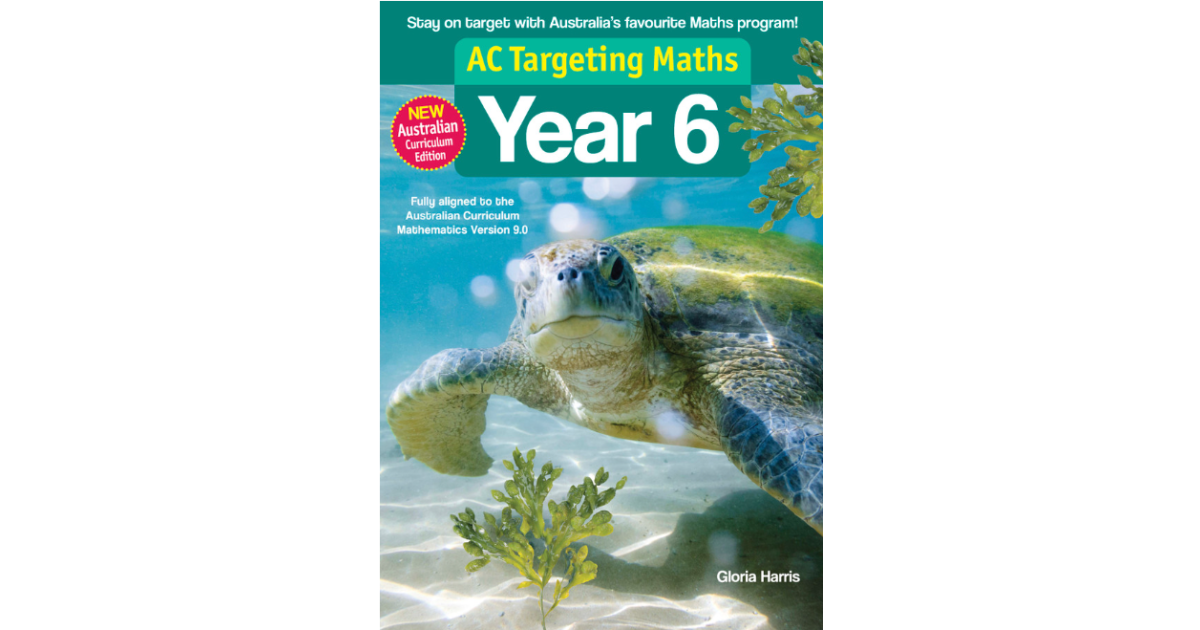Lilydale Books | TARGETING MATHS AUSTRALIAN CURRICULUM EDITION YEAR 6…