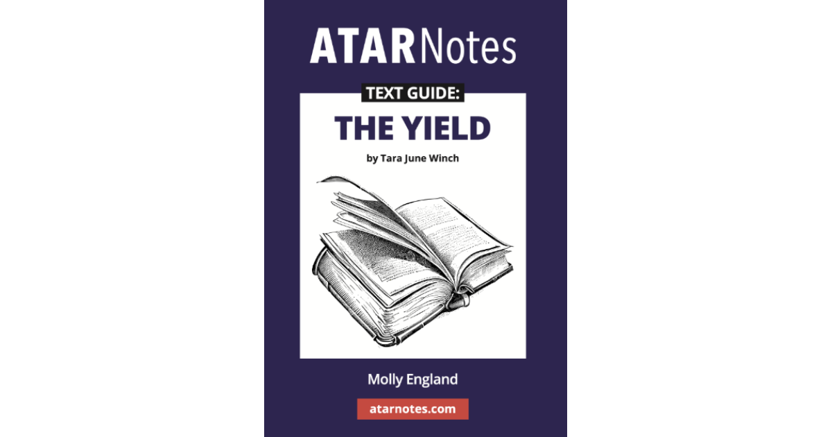Lilydale Books | ATAR NOTES TEXT GUIDE: THE YIELD BY TARA JUNE WINCH