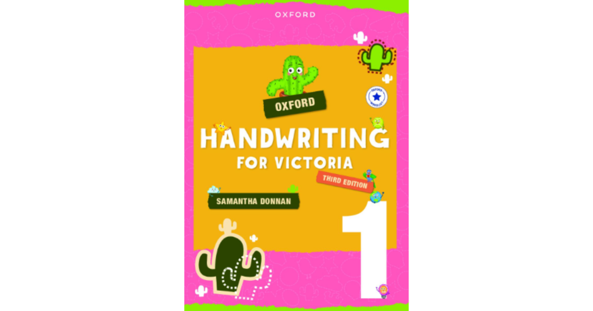 Lilydale Books | OXFORD HANDWRITING FOR VICTORIA BOOK 1 3E