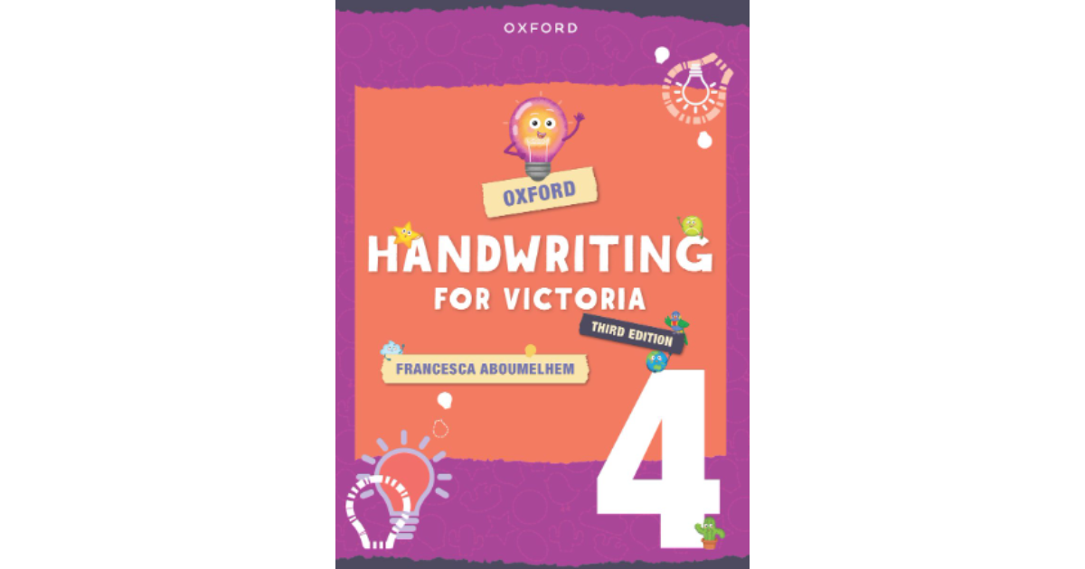 Lilydale Books | OXFORD HANDWRITING FOR VICTORIA BOOK 4 3E
