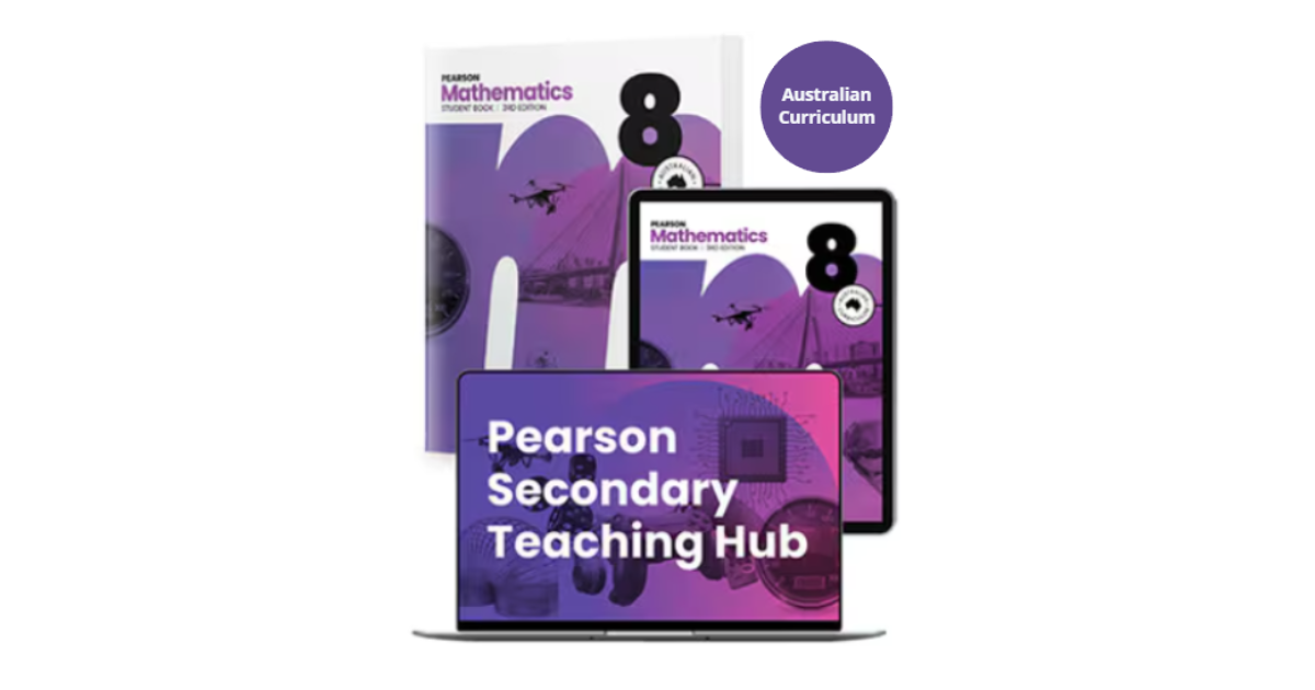 Lilydale Books | PEARSON MATHEMATICS 8 AC 9.0 STUDENT BOOK + EBOOK 3E