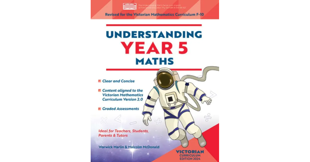 Lilydale Books | UNDERSTANDING MATHS YEAR 5 (VICTORIAN CURRICULUM…