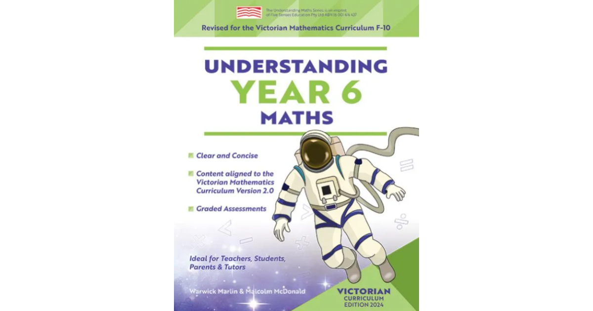 Lilydale Books | UNDERSTANDING MATHS YEAR 6 (VICTORIAN CURRICULUM…