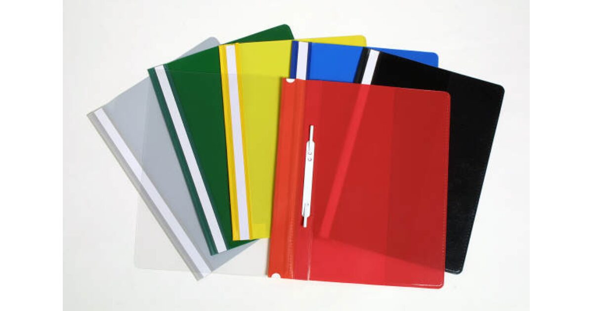 Lilydale Books | CLEAR FRONT FILE A4 VARIOUS COLOURS