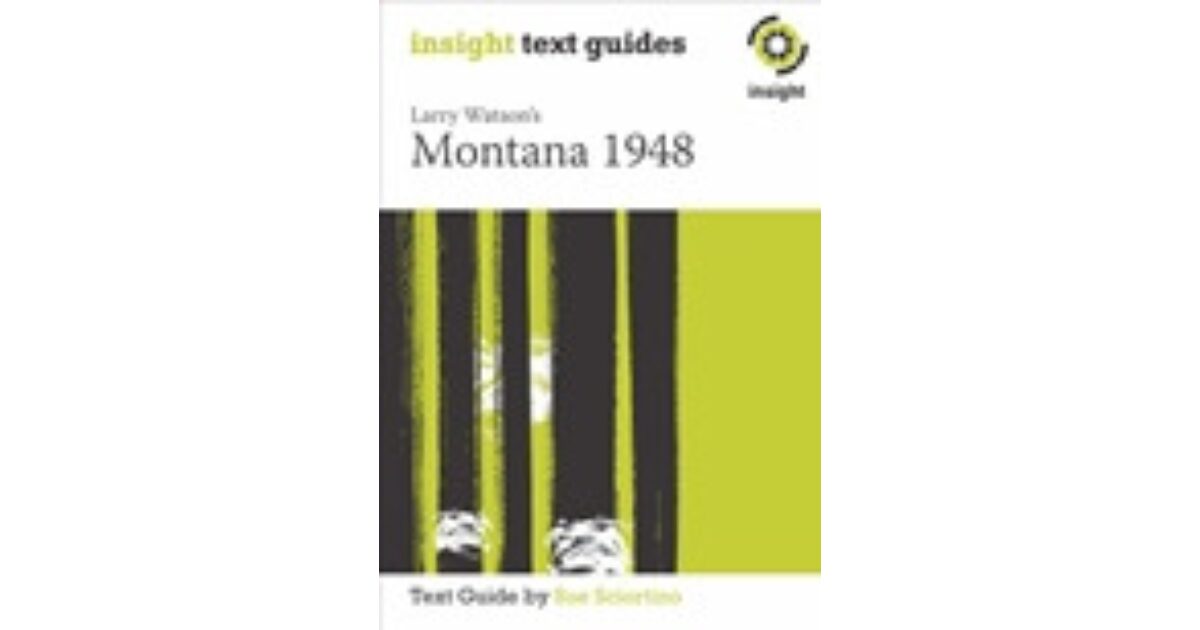 Lilydale Books | INSIGHT TEXT GUIDE: MONTANA 1948