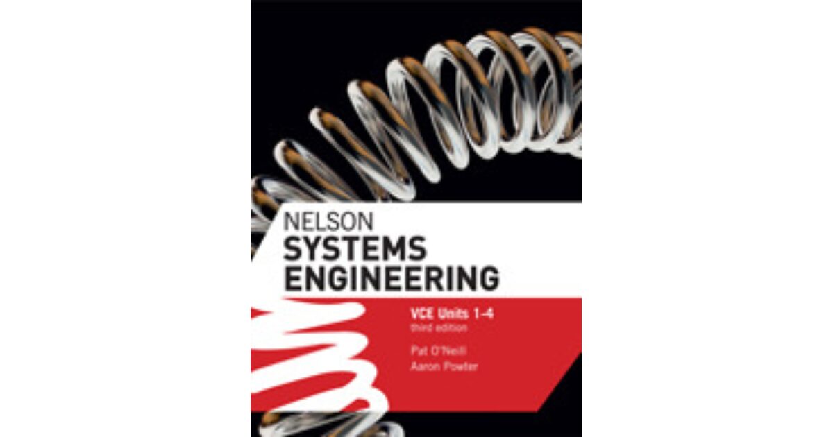 Lilydale Books | NELSON SYSTEMS ENGINEERING VCE UNITS 1-4