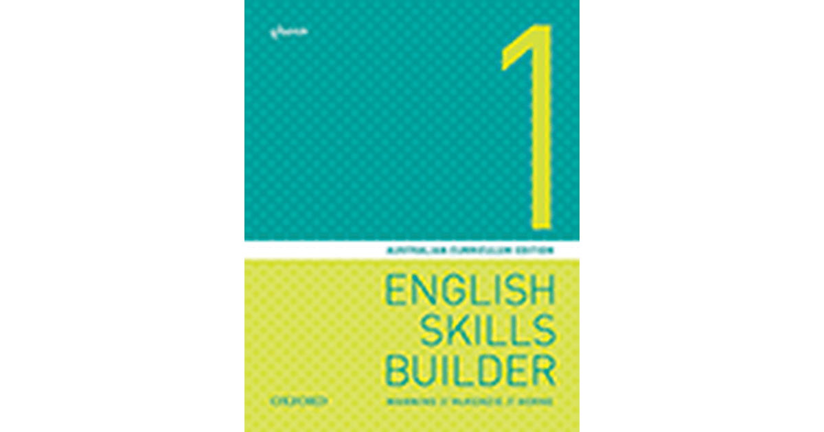 Lilydale Books | ENGLISH SKILLS BUILDER 1 AC STUDENT BOOK