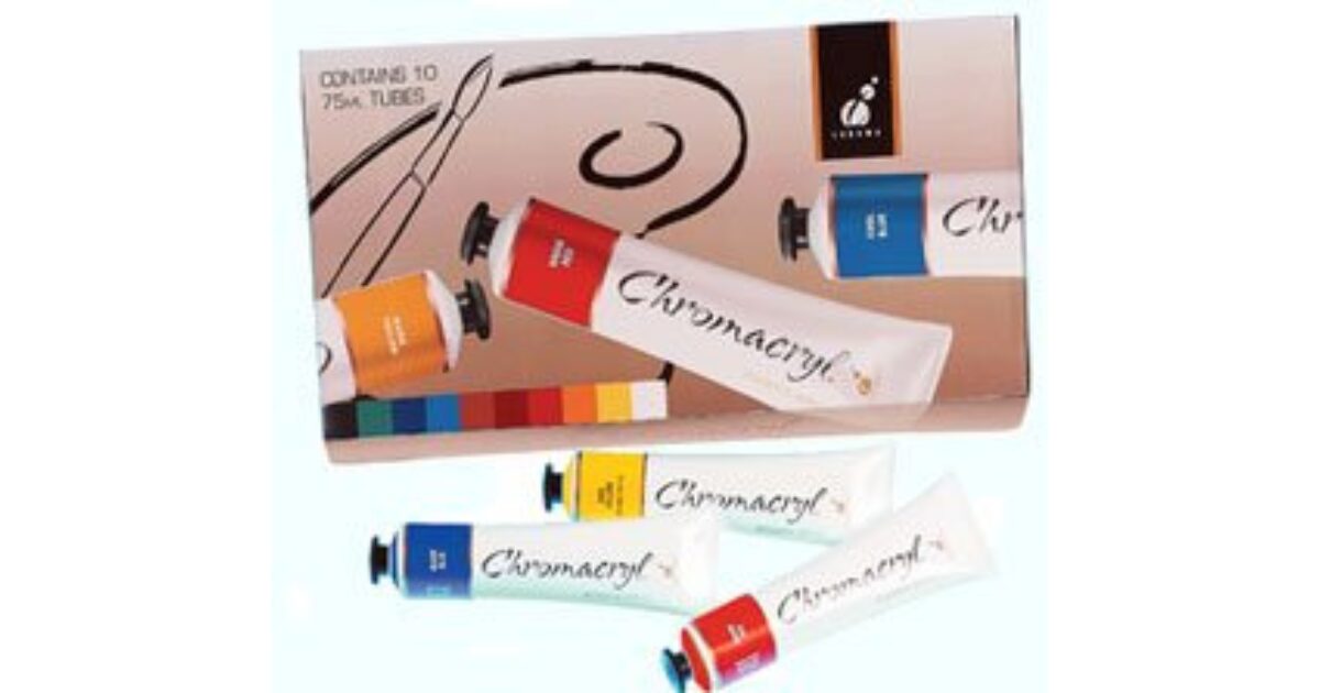 Lilydale Books | CHROMACRYL PAINT SET OF 10