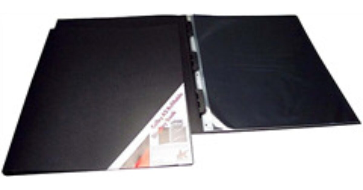 Lilydale Books | A2 COLBY DISPLAY BOOK 20 POCKETS REFILLABLE