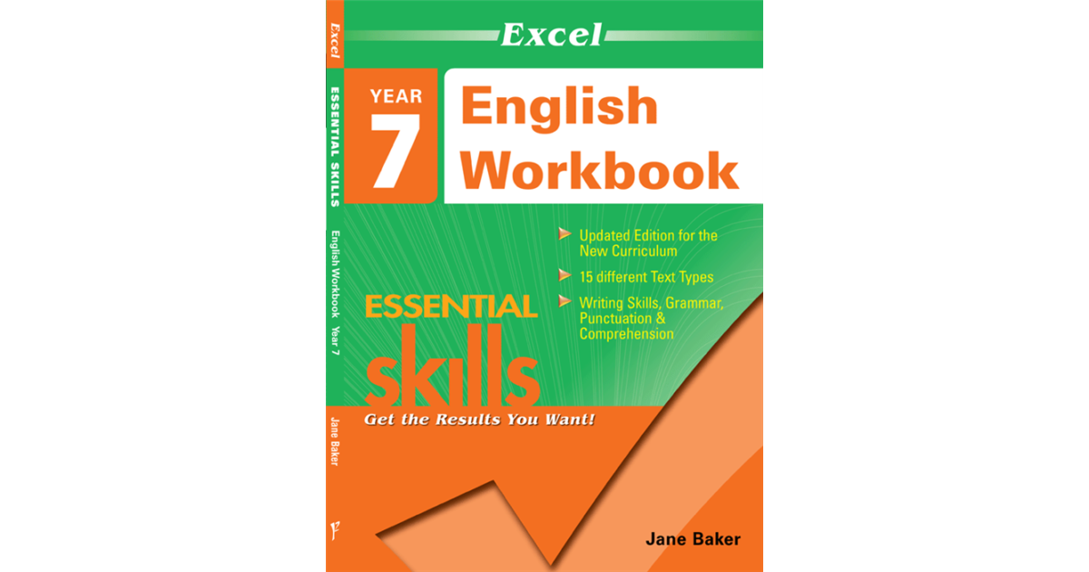 Lilydale Books | EXCEL ESSENTIAL SKILLS - ENGLISH WORKBOOK YEAR 7