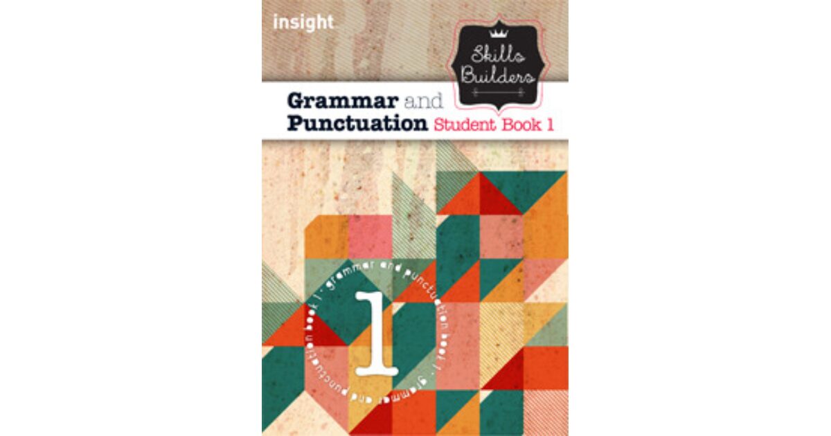 Lilydale Books | SKILLS BUILDERS GRAMMAR AND PUNCTUATION BOOK 1