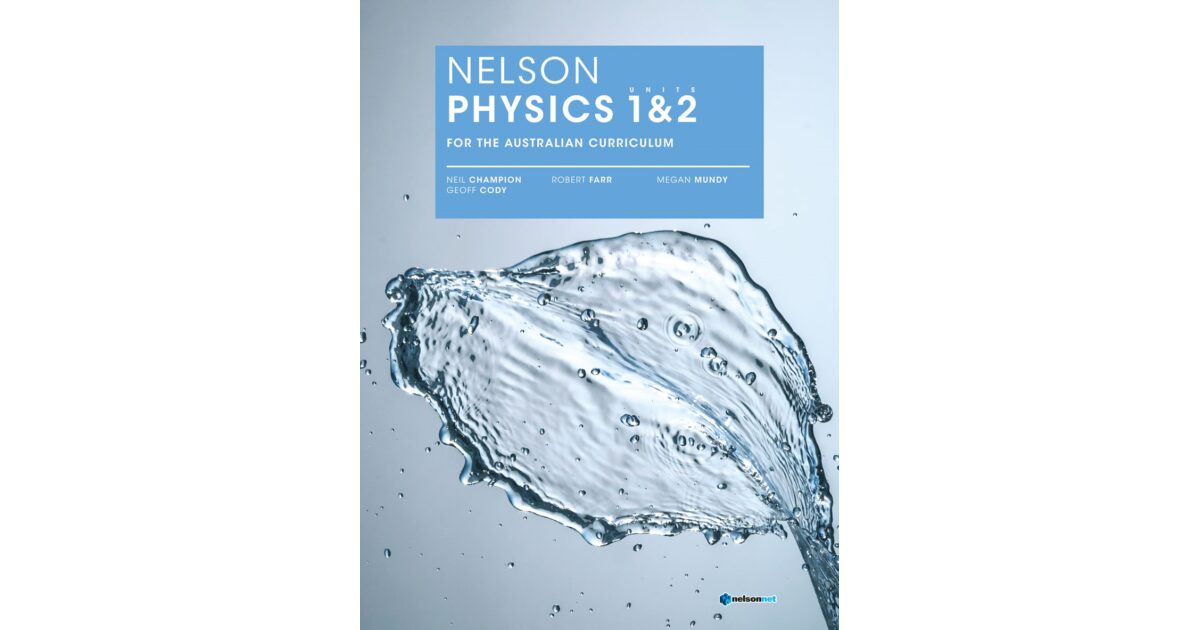 Lilydale Books | NELSON PHYSICS UNITS 1&2 AUSTRALIAN CURRICULUM…