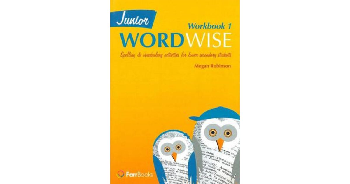 Lilydale Books | JUNIOR WORDWISE WORKBOOK 1