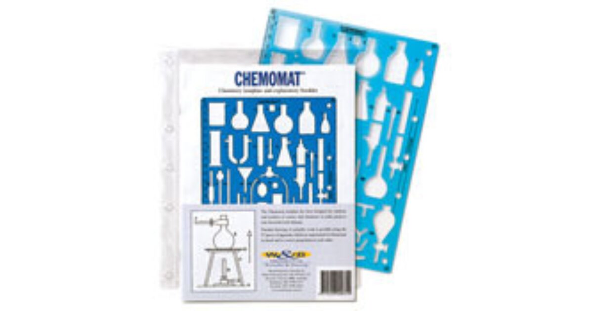 Lilydale Books | CHEMOMAT TEMPLATE WITH 6 PAGE MANUAL IN WALLET