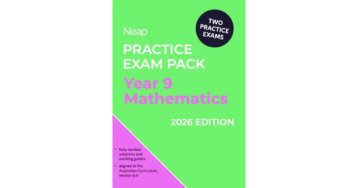 Lilydale Books | NEAP PRACTICE EXAM PACK: YEAR 9 MATHEMATICS (2 EXAMS)
