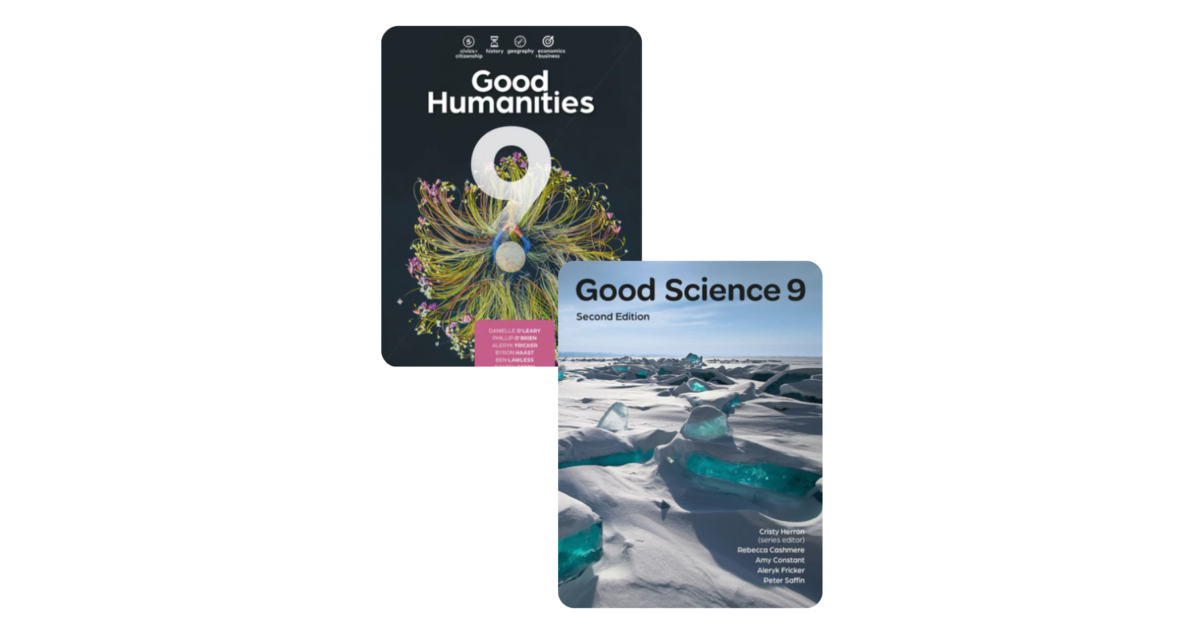 Lilydale Books | MATILDA GOOD HUMANITIES & GOOD SCIENCE 9 BUNDLE 2E