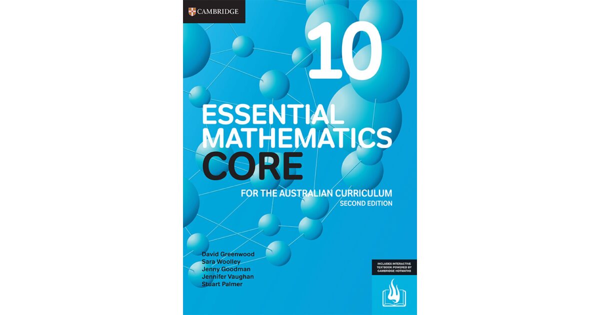 Lilydale Books | CAMBRIDGE ESSENTIAL MATHEMATICS CORE FOR THE…
