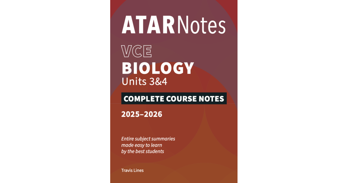 Lilydale Books | ATAR NOTES VCE BIOLOGY UNITS 3&4 NOTES (2025-2026)