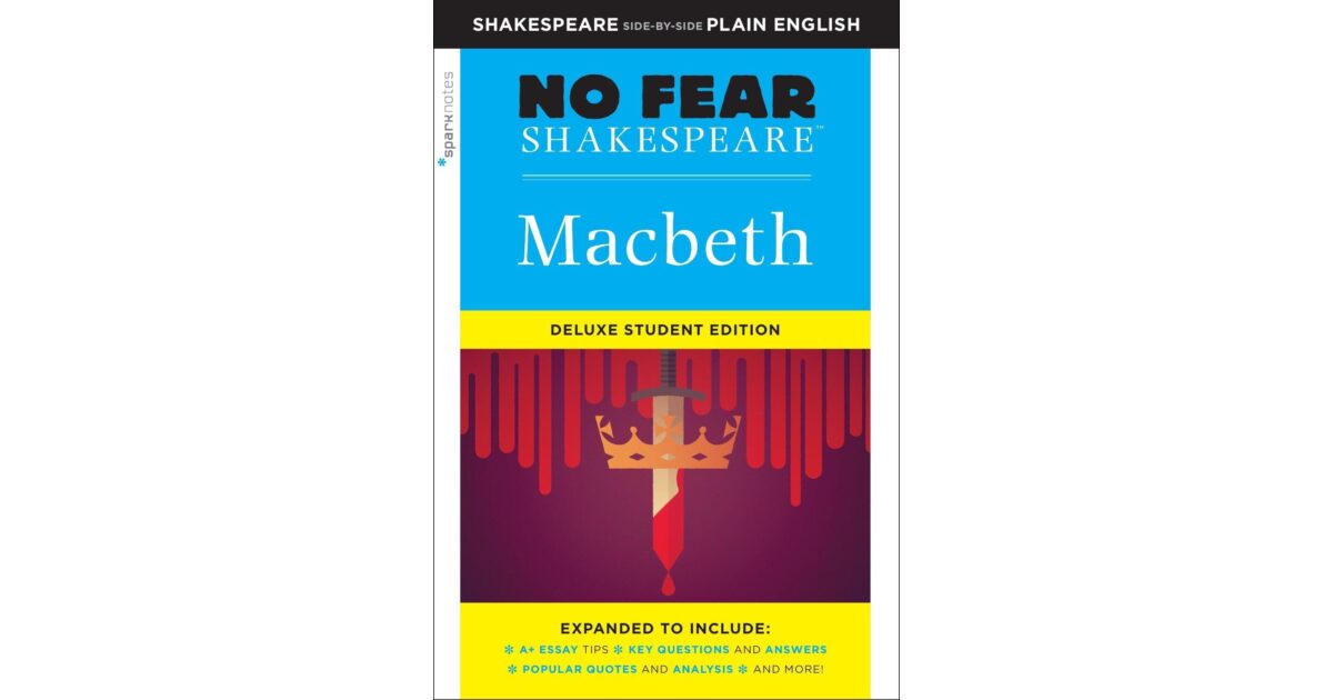 Lilydale Books | NO FEAR SHAKESPEARE MACBETH: DELUXE STUDENT EDITION
