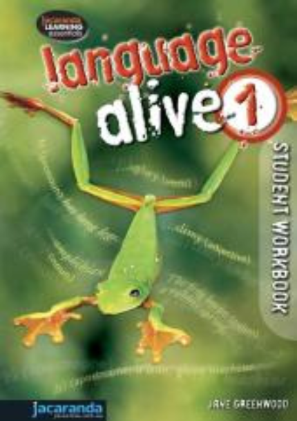 Lilydale Books | LANGUAGE ALIVE 1 STUDENT WORKBOOK