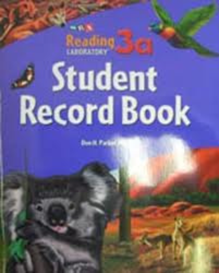 Lilydale Books | SRA READING LABORATORY 3A - STUDENT RECORD BOOK