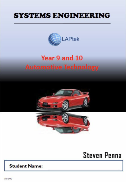 Lilydale Books | AUTOMOTIVE TECHNOLOGY STUDIES YEAR 9/10 STUDENT…