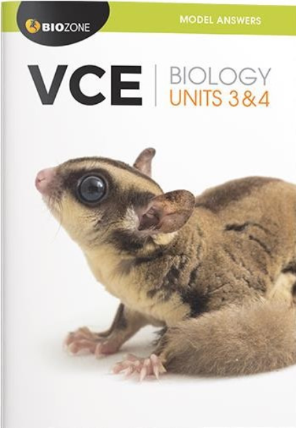 Lilydale Books | BIOZONE MODEL ANSWERS: VCE UNITS 3&4 (2E)