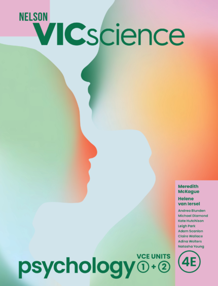 Lilydale Books | NELSON VICSCIENCE PSYCHOLOGY VCE UNITS 1&2 STUDENT…
