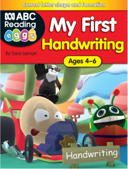 Lilydale Books | ABC READING EGGS MY FIRST HANDWRITING AGES 4-6